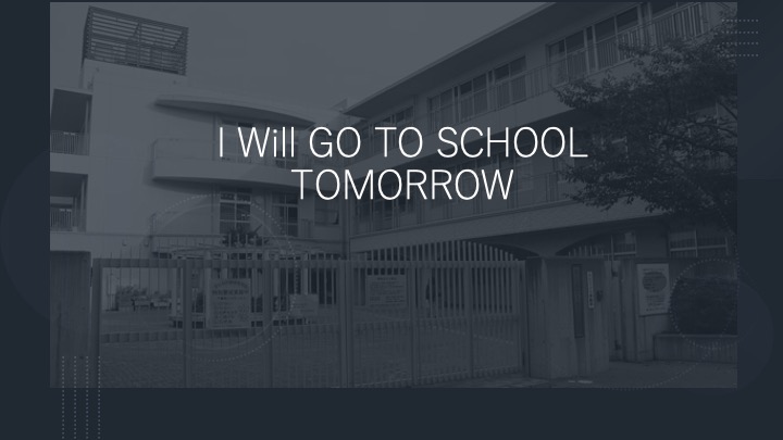 I am going to go to school tomorrow はおかしい。 | TOEIC900点への道のり 英語ペラペラまでの足跡